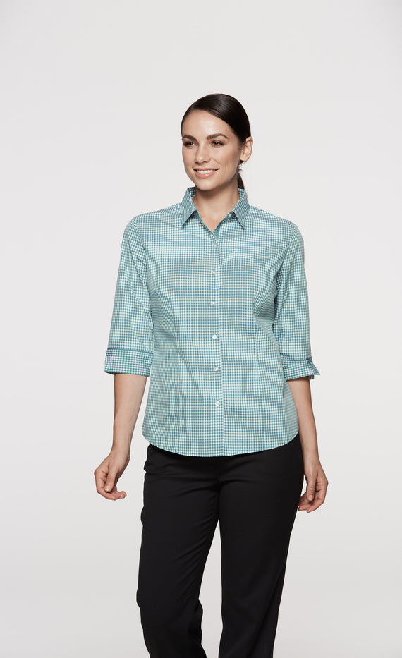 2907T-EPSOM LADY SHIRT 3/4 SLEEVE – Workwear Branding