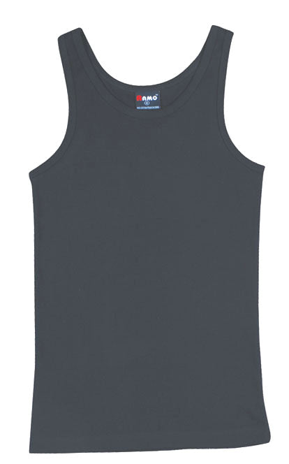 T703HB-Mens Rib Singlet – Workwear Branding