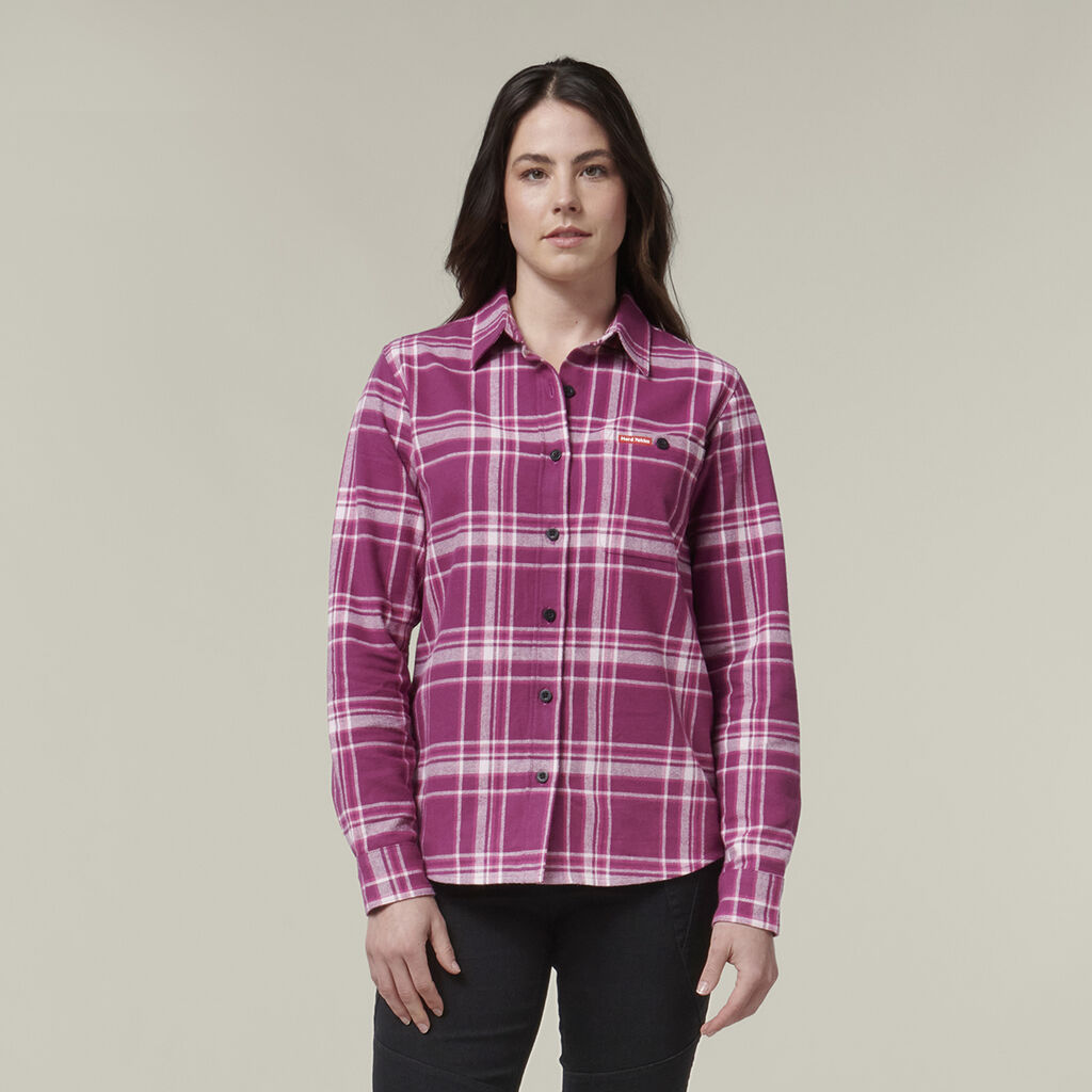 WOMEN'S CHECK FLANNIE – Workwear Branding